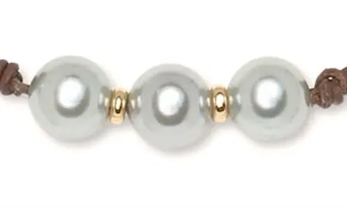 Ramy Brook Riya Wrap Necklace With Faux Pearls