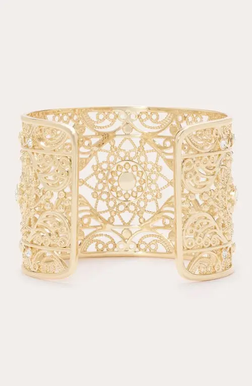 Ramy Brook Laya Medallion Cuff Bracelet
