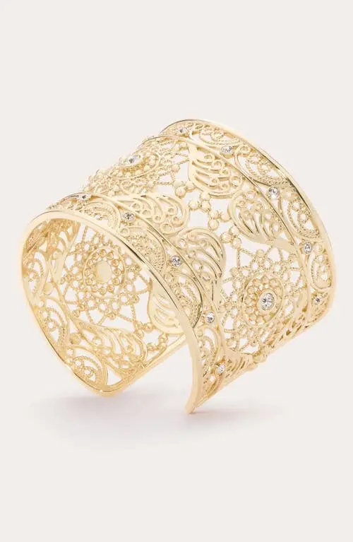 Ramy Brook Laya Medallion Cuff Bracelet