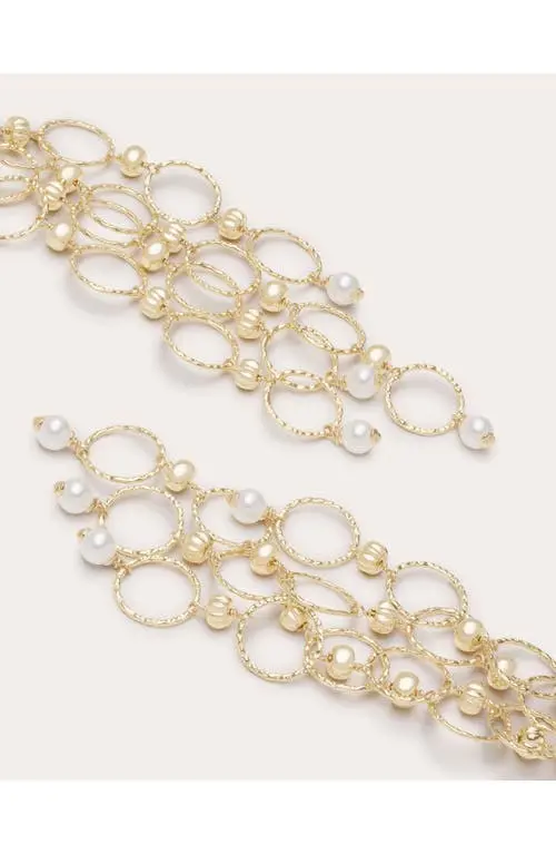 Ramy Brook Lila Beaded Chandelier Earrings