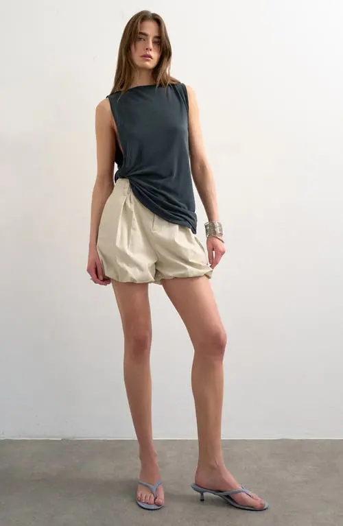 Topshop Bubble Hem Shorts