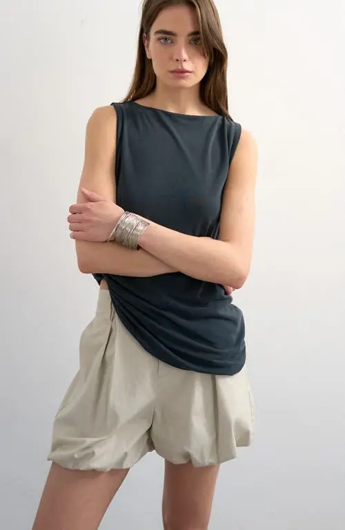 Topshop Bubble Hem Shorts