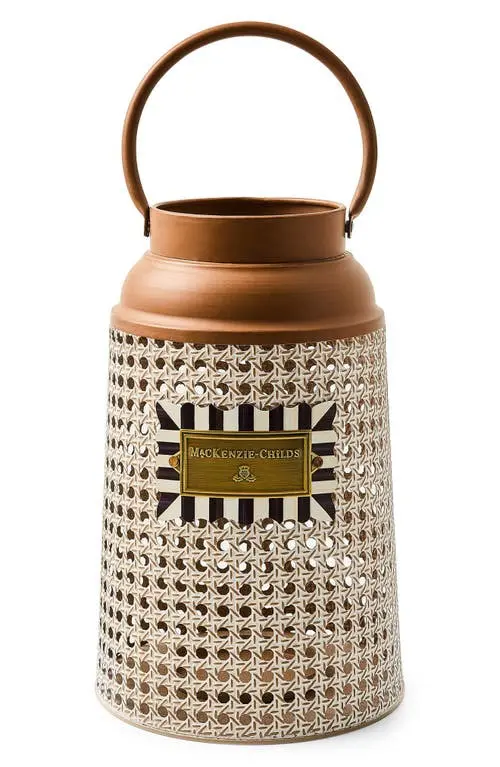 MACKENZIE-CHILDS Cane Small Lantern