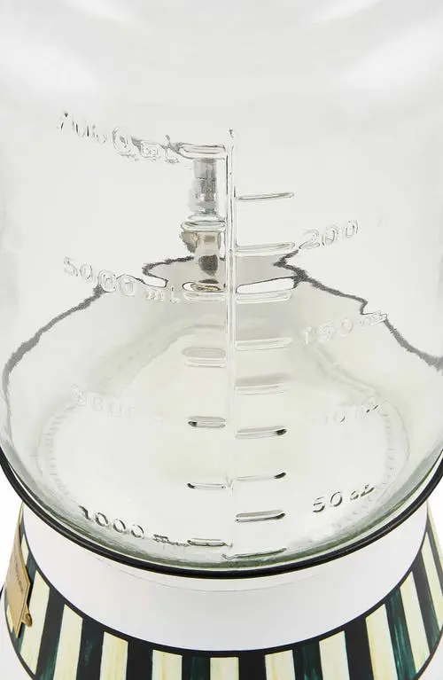 MACKENZIE-CHILDS Spectator Galvanized Beverage Dispenser
