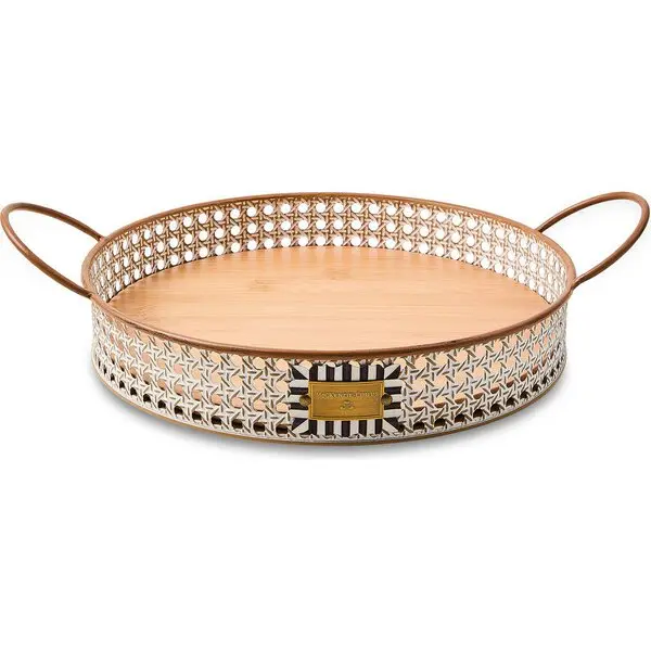 MACKENZIE-CHILDS Cane Small Serving Tray