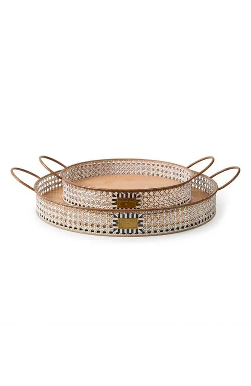 MACKENZIE-CHILDS Cane Small Serving Tray