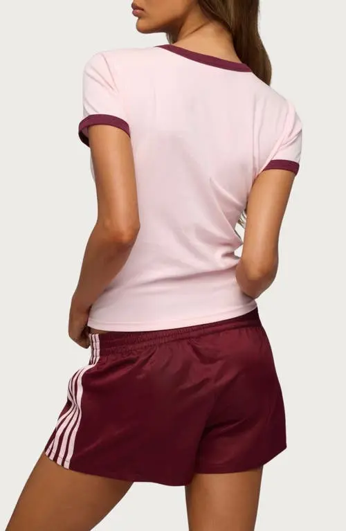 EDIKTED Zeke Contrast Trim T-shirt