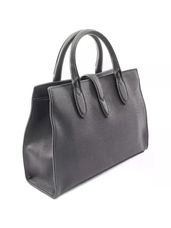 Gucci Grained Leather Tote Bag