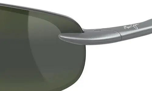 Maui Jim Hookipa Rimless Oval Sunglasses