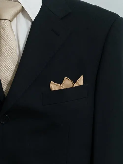 LOST PATTERN Modular Silk Pocket Square