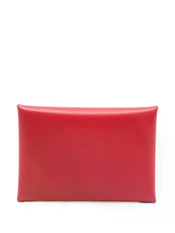 Hermès 2024 Calviduo Coin Purse - Red