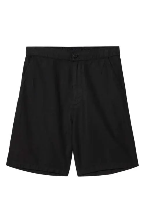 ALLSAINTS Corbett Cotton Linen Blend Shorts