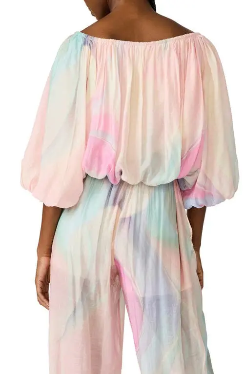 Steve Madden Auda Off-the-shoulder Bubble Top