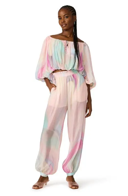 Steve Madden Auda Off-the-shoulder Bubble Top