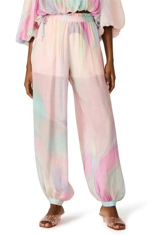 Steve Madden Auda Colorblock Parachute Pants