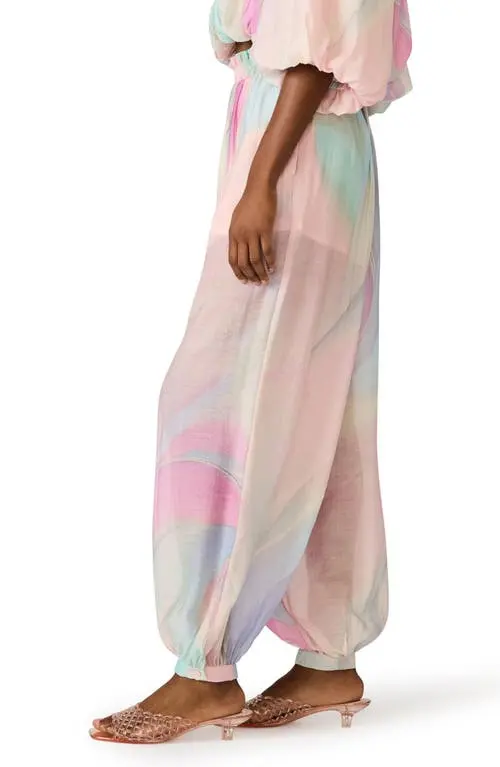 Steve Madden Auda Colorblock Parachute Pants