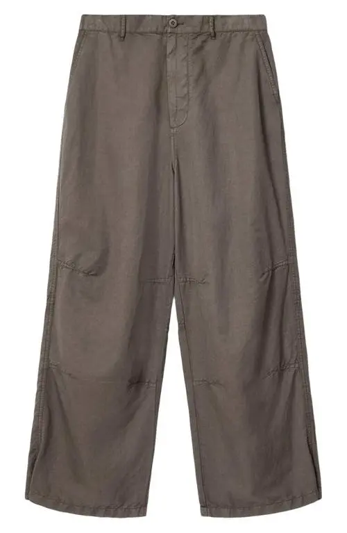 ALLSAINTS Echo Wide Leg Trousers - Gull Grey