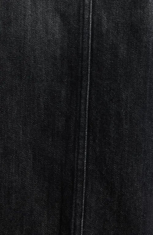 ALLSAINTS Alba Stud Detail Sleeveless Denim Jacket