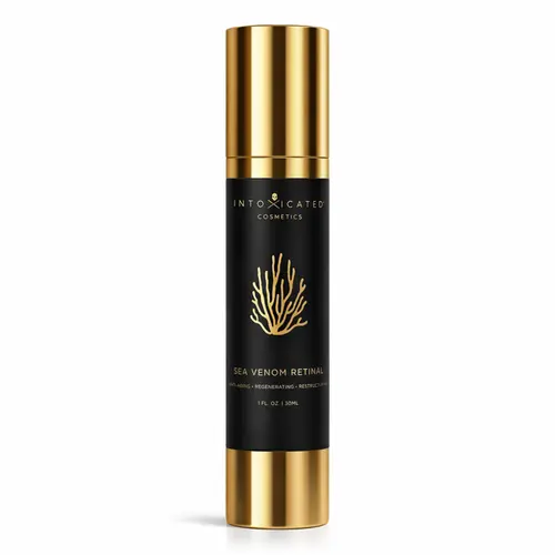 INTOXICATED COSMETICS Sea Venom Retinal | 1fl.oz/30ml | Anti-aging Time Released Retinaldehyde | Regenerating Sensamone P5 | Restructuring - None