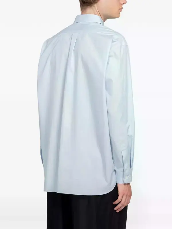 SSSTEIN Oversized Regular-collar Shirt