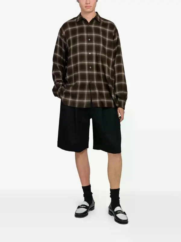 SSSTEIN Check Oversized Shirt