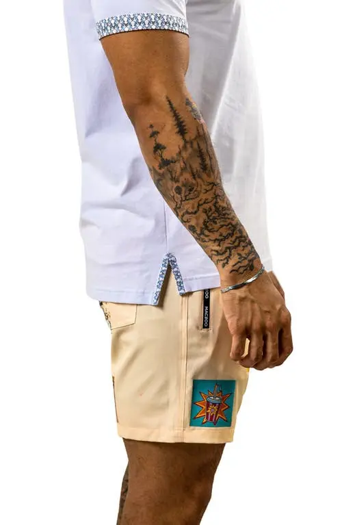MACEOO Swim Trunks With Graphic Print