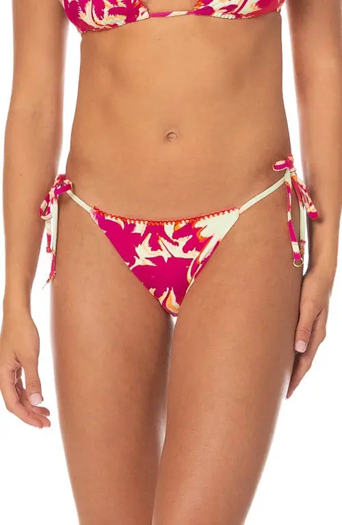 MAAJI Maajii Reversible Side Tie Bikini Bottoms - Dark Pink