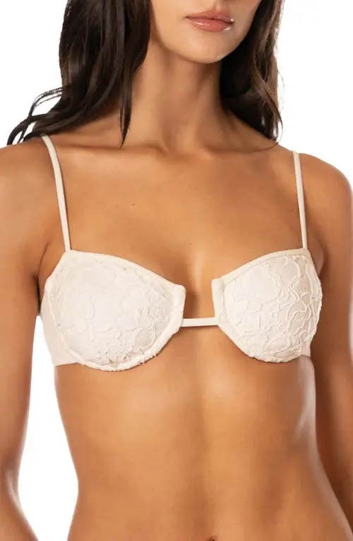 MAAJI Amatista Whisper Lace Underwire Bikini Top
