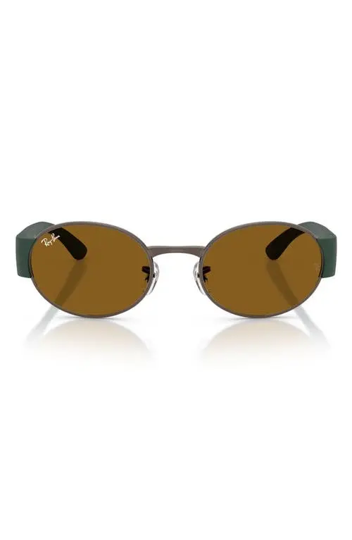 Ray-ban Oval Sunglasses - Copper/brown