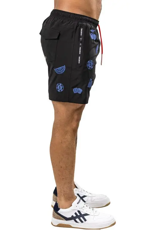 MACEOO Martyr Swim Trunks With Printed Pattern