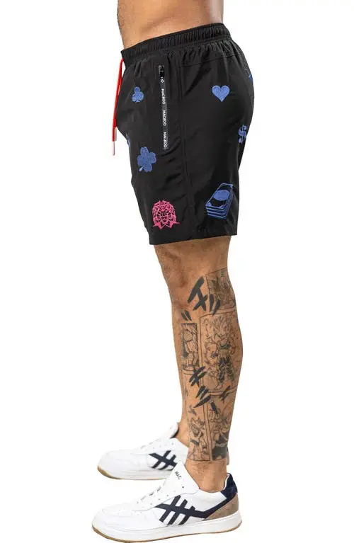 MACEOO Martyr Swim Trunks With Printed Pattern