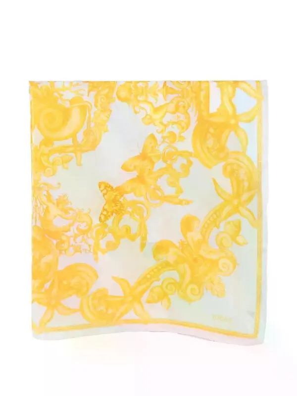 Versace 2005s Barocco-print Scarf