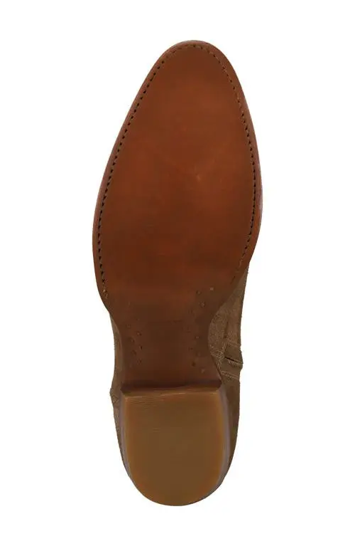 THE FRYE COMPANY Austin Western Leather Zip-up Boots