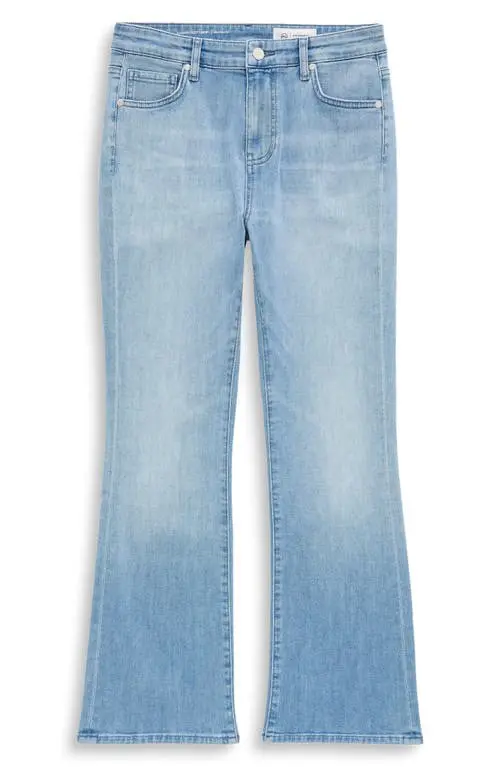 Ag Farrah Mid Rise Crop Bootcut Jeans - Flight