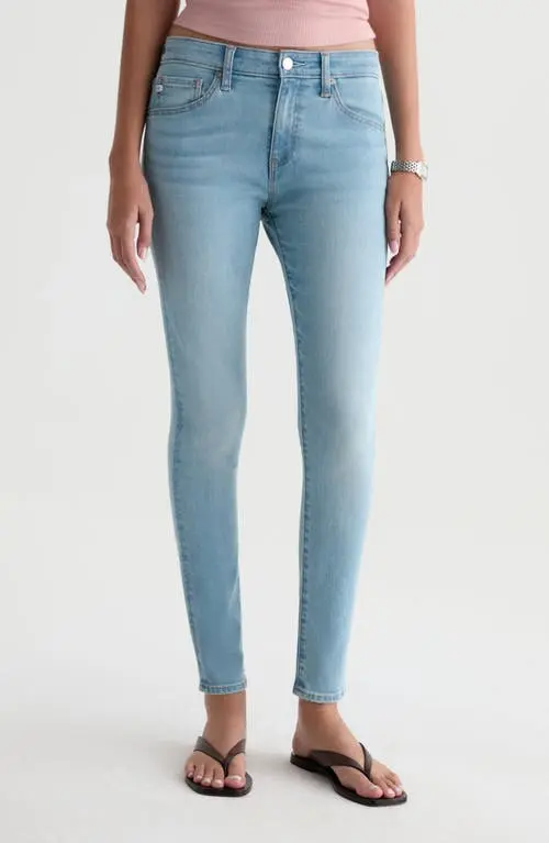 Ag Farrah Mid Rise Ankle Skinny Jeans