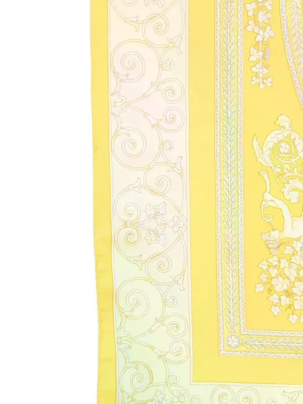 Versace 1990s Baroque-print Scarf