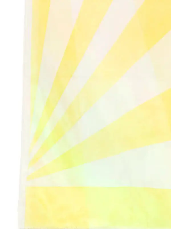 Dior 1970s Sunburst-print Scarf