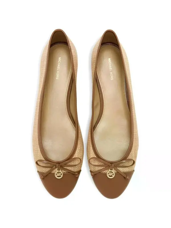 Michael Kors Bow Detail Ballet Flats