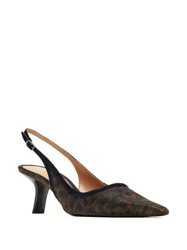 Sam Edelman Bianka Leopard-print Slingback Pumps - Brown