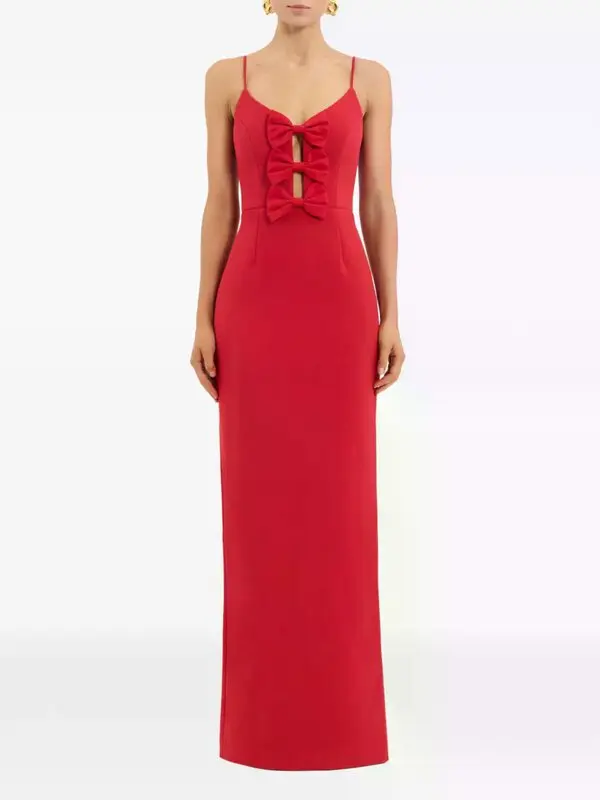 Rebecca Vallance Bow-embellished Gown