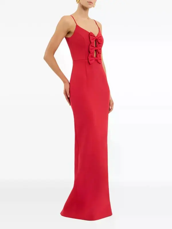 Rebecca Vallance Bow-embellished Gown