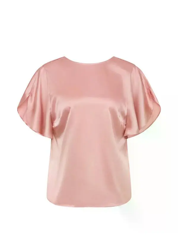 Rebecca Vallance Alina Flutter-sleeve Blouse