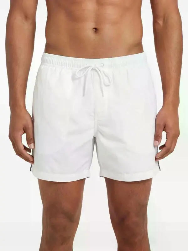 Sundek Stripe-trim Swim Shorts