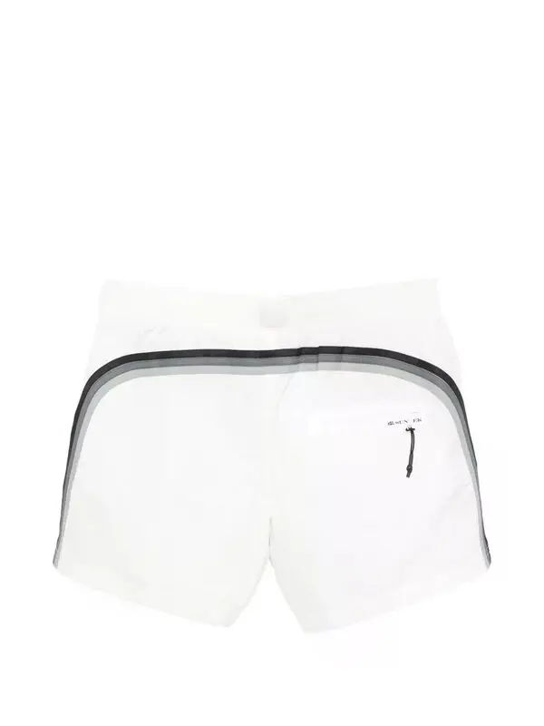 Sundek Stripe-trim Swim Shorts