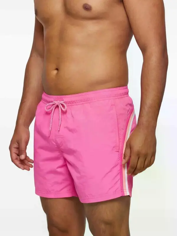 Sundek Stripe Detail Drawstring Swim Shorts