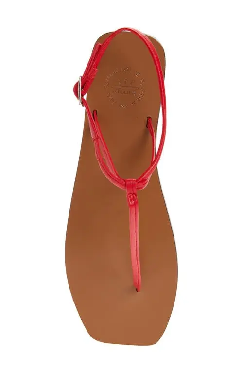 ATP ATELIER Alassio Ankle Strap Sandal - Melograno