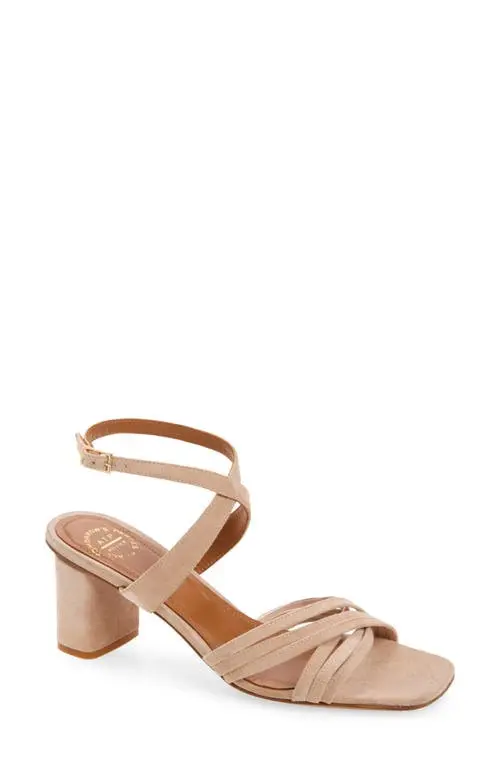 ATP ATELIER Ledro Ankle Strap Sandal - Cipria