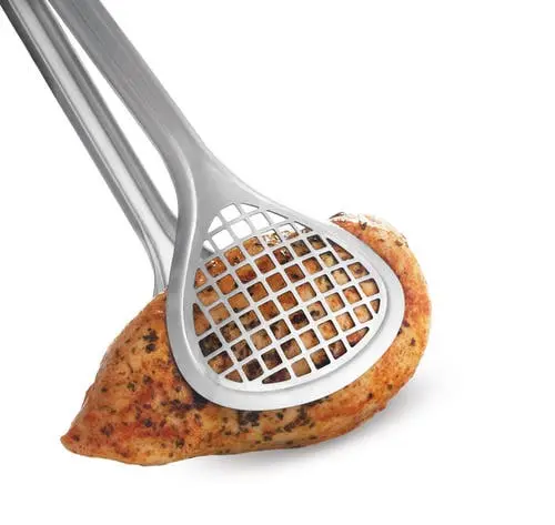 CUISIPRO Wide Grill Fry Tongs
