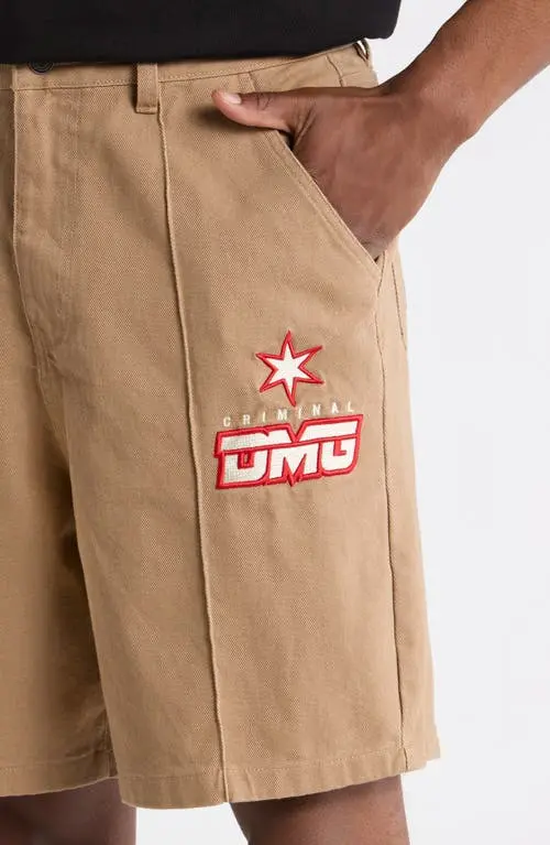 CRIMINAL DAMAGE Star Logo Shorts