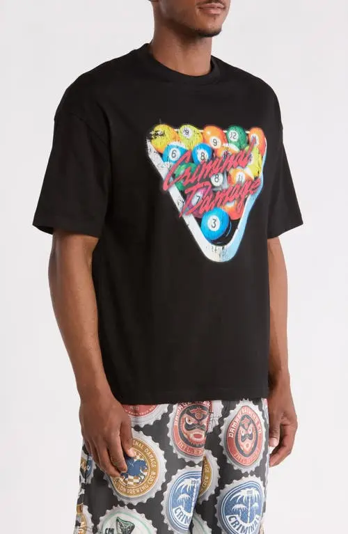CRIMINAL DAMAGE Pool Club T-shirt
